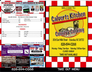 Calvert's Kitchen - Family Dining - First Peak of the Blue Ridge